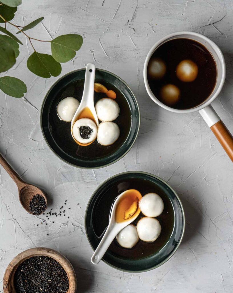 Tang Yuan with Black Sesame Filling - Cooking in Chinglish