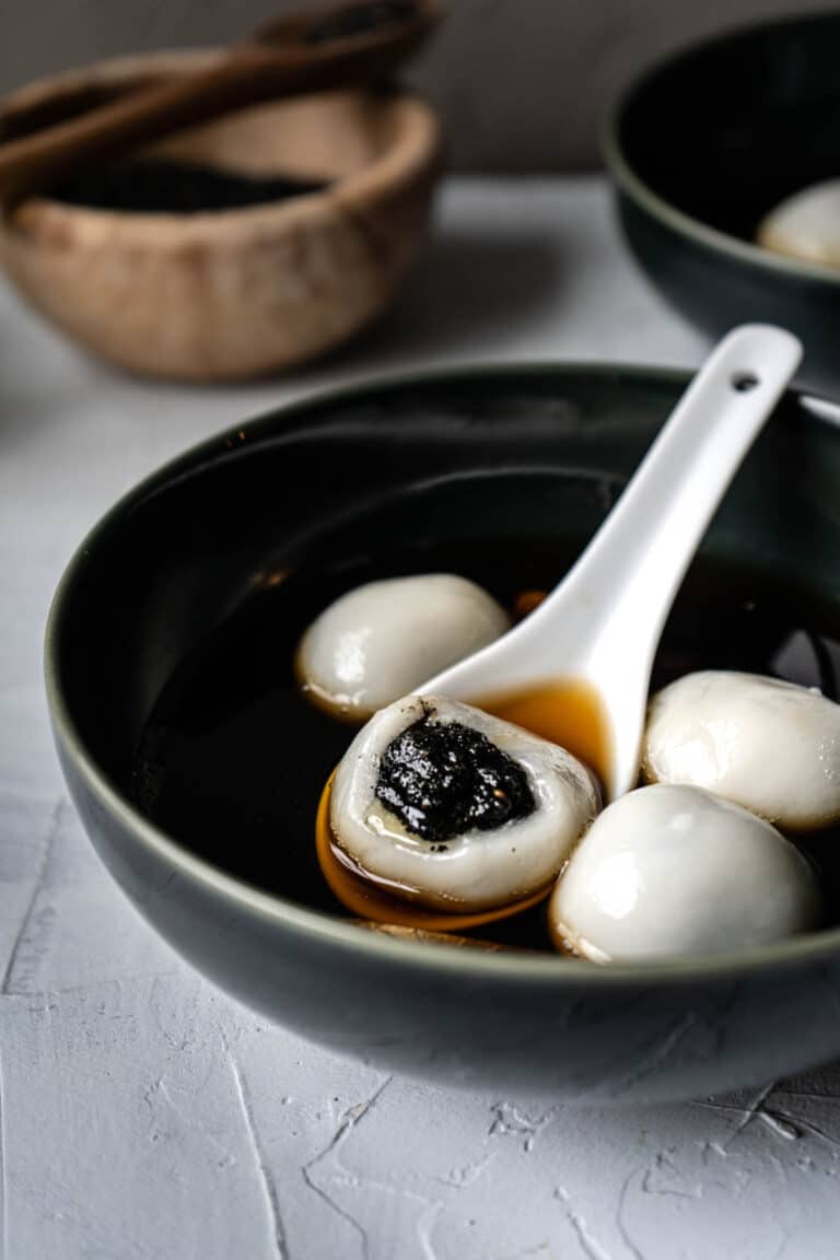 Tang Yuan with Black Sesame Filling - Cooking in Chinglish