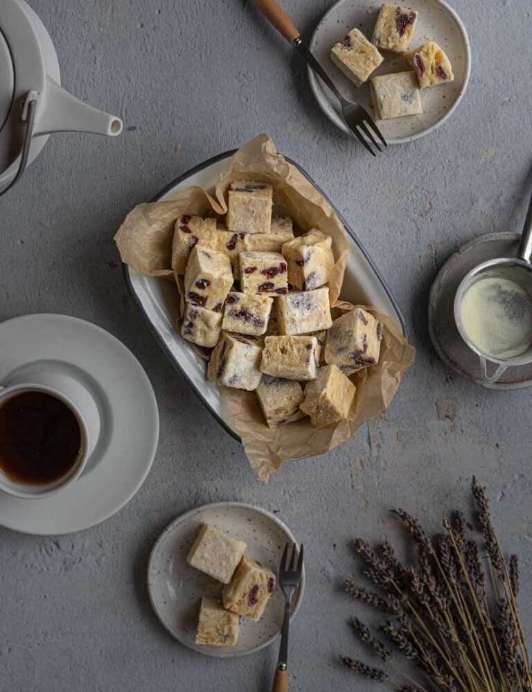 Snowflake Crisp (Milk Nougat Bites) - Cooking in Chinglish