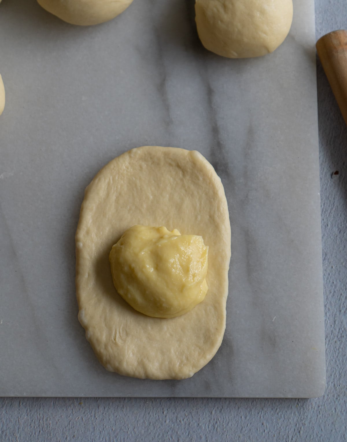 Baked Custard Bun (Cream Pan) - Cooking in Chinglish