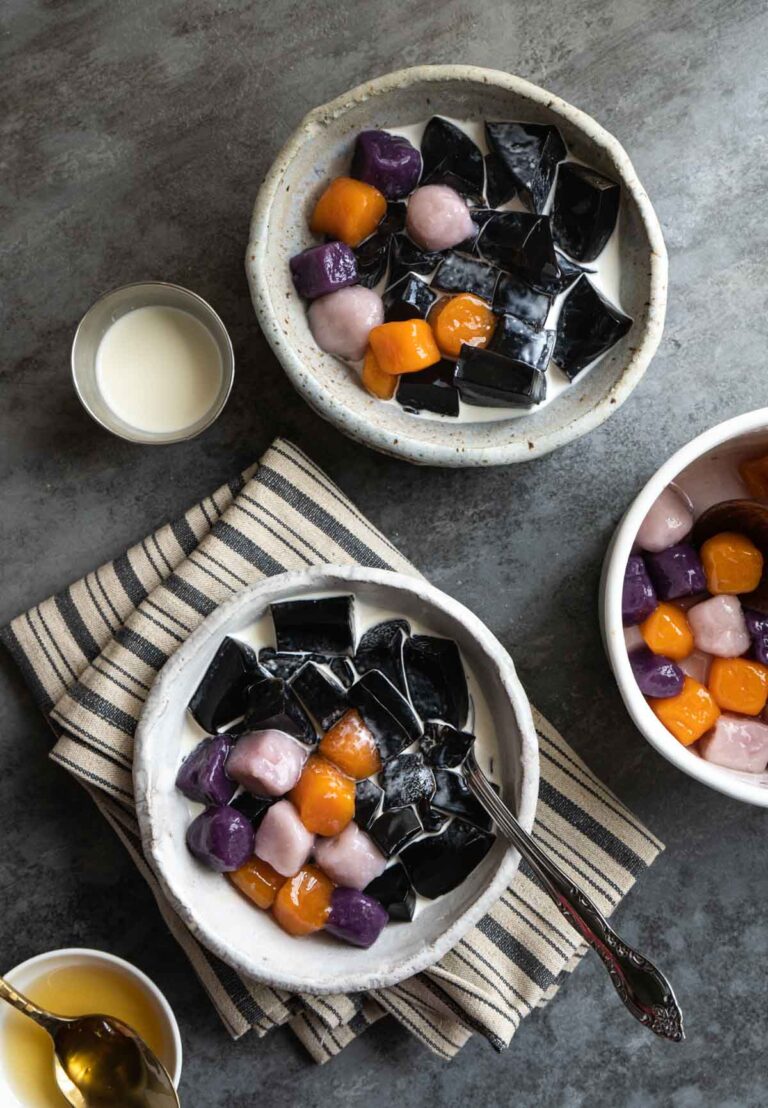 Best Taro Balls and Sweet Potato balls (芋圓/地瓜圓) - Cooking in Chinglish