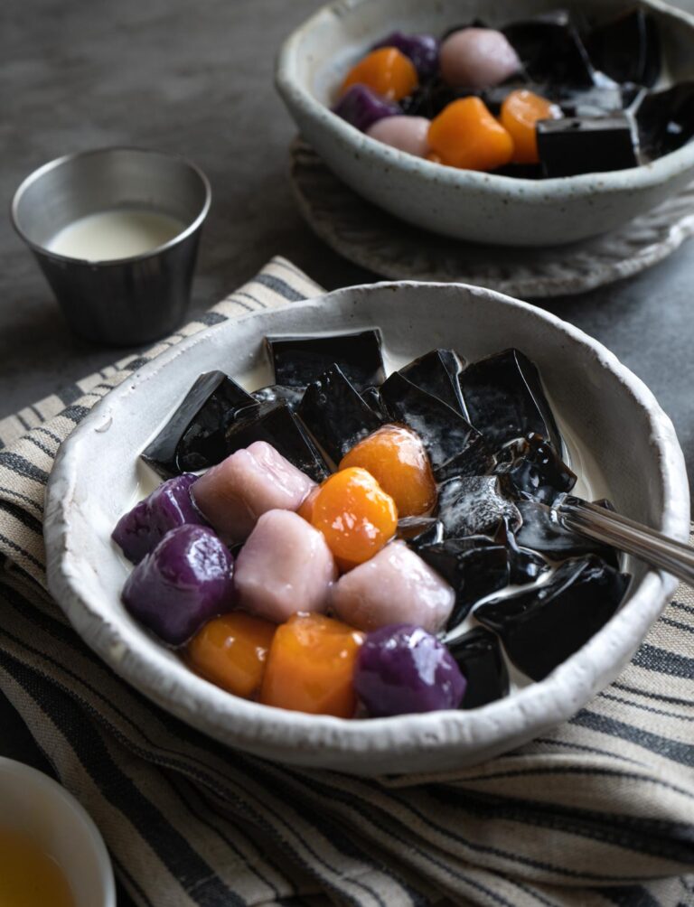 Best Taro Balls and Sweet Potato balls (芋圓/地瓜圓) - Cooking in Chinglish