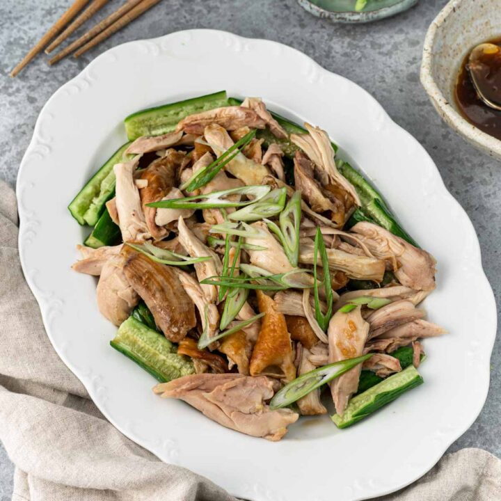 Taiwanese Sesame Oil Chicken Rice - Cooking in Chinglish