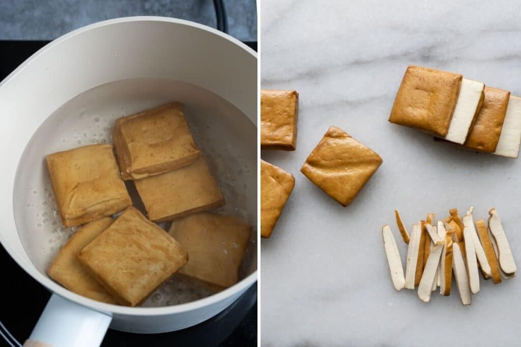 Easy Pork and Tofu Stir Fry (豆干炒肉絲) - Cooking in Chinglish