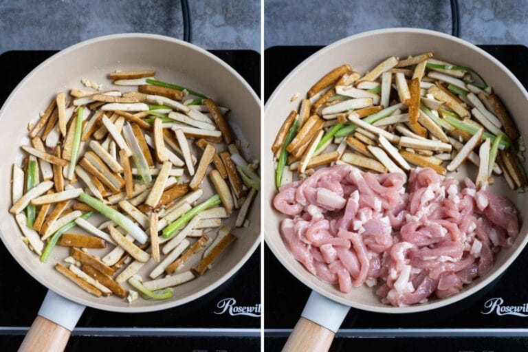 Easy Pork and Tofu Stir Fry (豆干炒肉絲) - Cooking in Chinglish