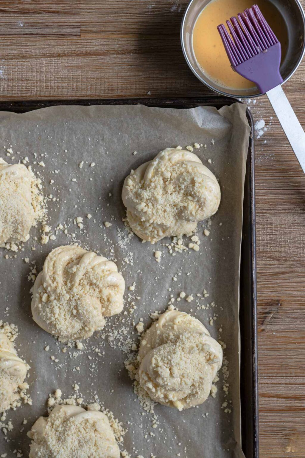 Taiwanese Milk Butter Buns (奶酥麵包) - Cooking in Chinglish