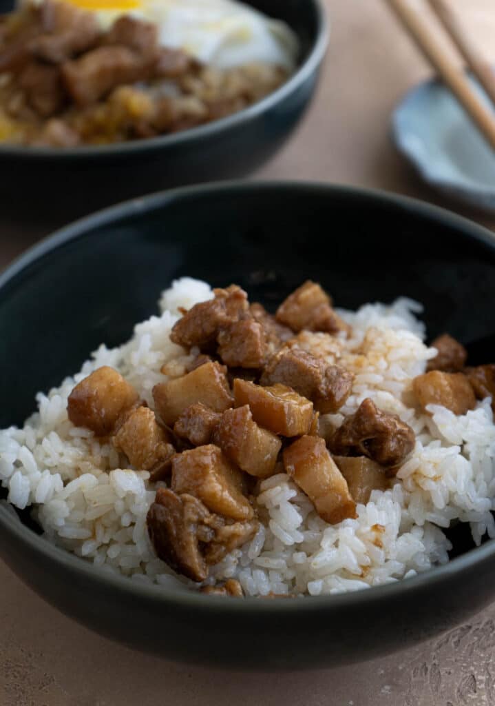 Authentic Lu Rou Fan 滷肉飯 (Taiwanese Braised Pork over rice) - Cooking ...
